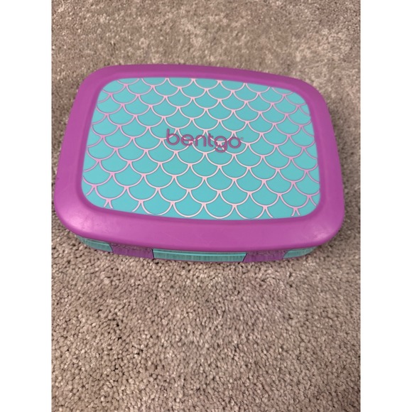 Bentgo | Kitchen | Bentgo Kids Mermaid Lunch Box Purple Teal ...